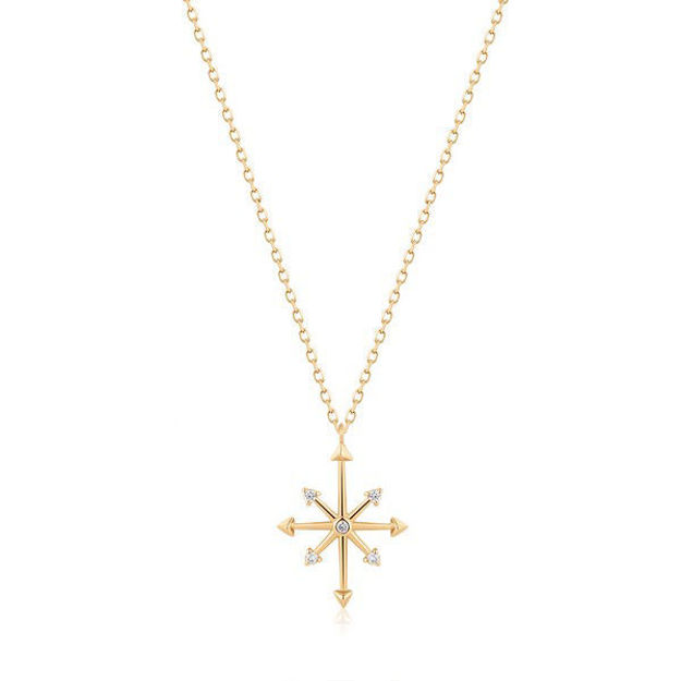 CANDIE | Diamond Octagram Star Necklace | Pettit Jewelers | Engagement ...